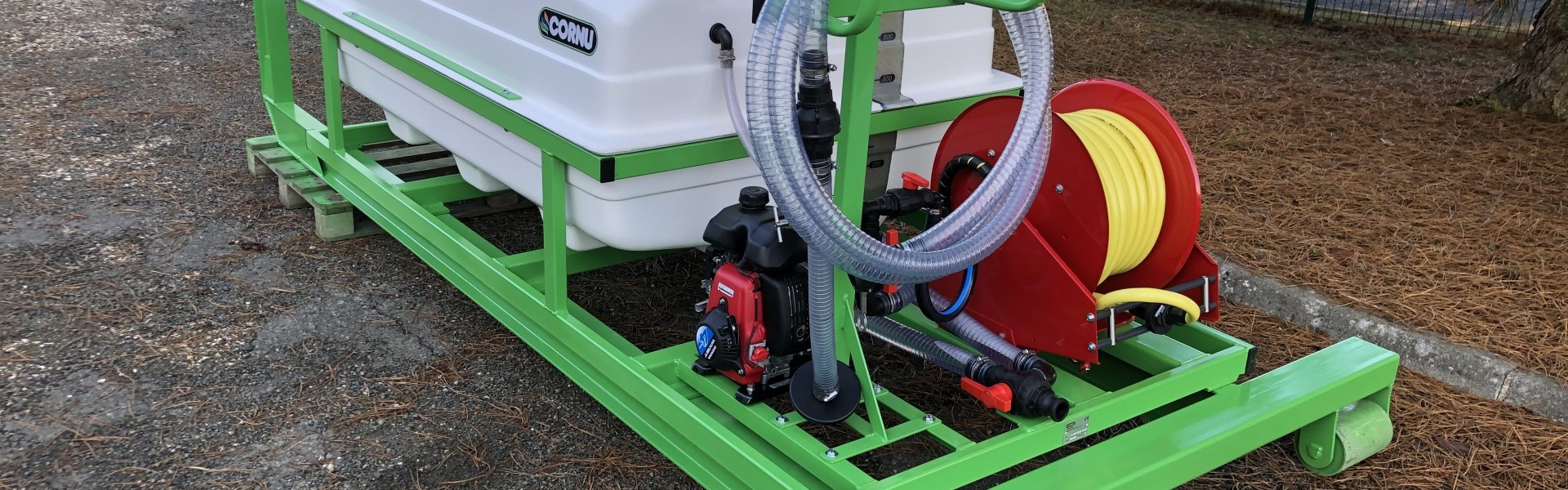 Conception et fabrication de matériels d'espace vert et agricole | CORNU-SAS